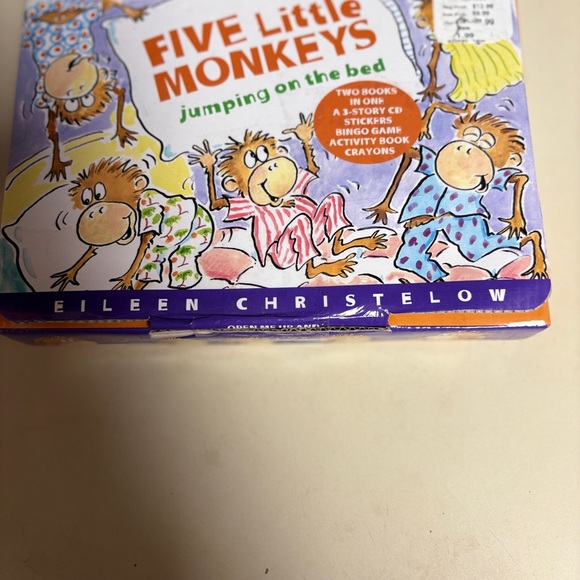 Other | Five Little Monkeys Jumping On The Bed Book Set | Poshmark